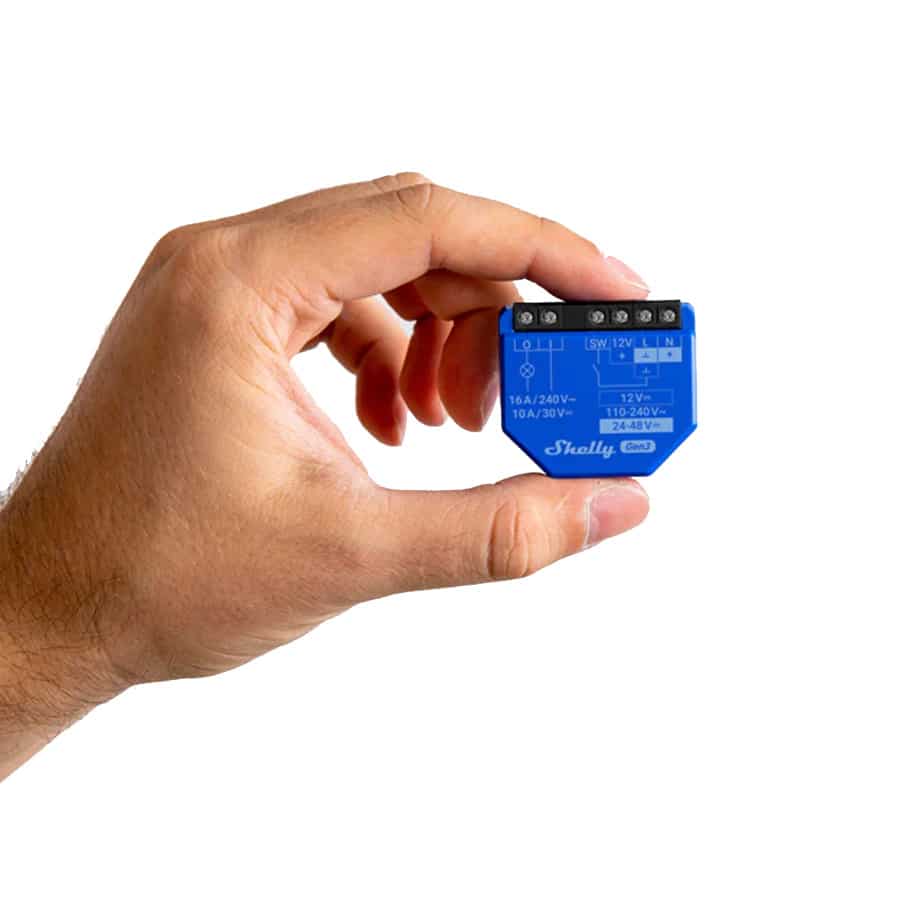 Shelly 1 Gen3 Wi-Fi Relay Switch - SmartHome Trade