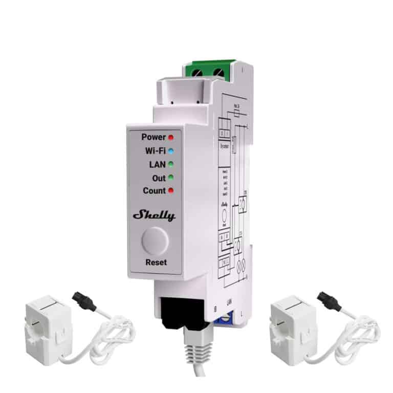 Shelly EM PRO Wi-Fi Energy Meter - SmartHome Trade