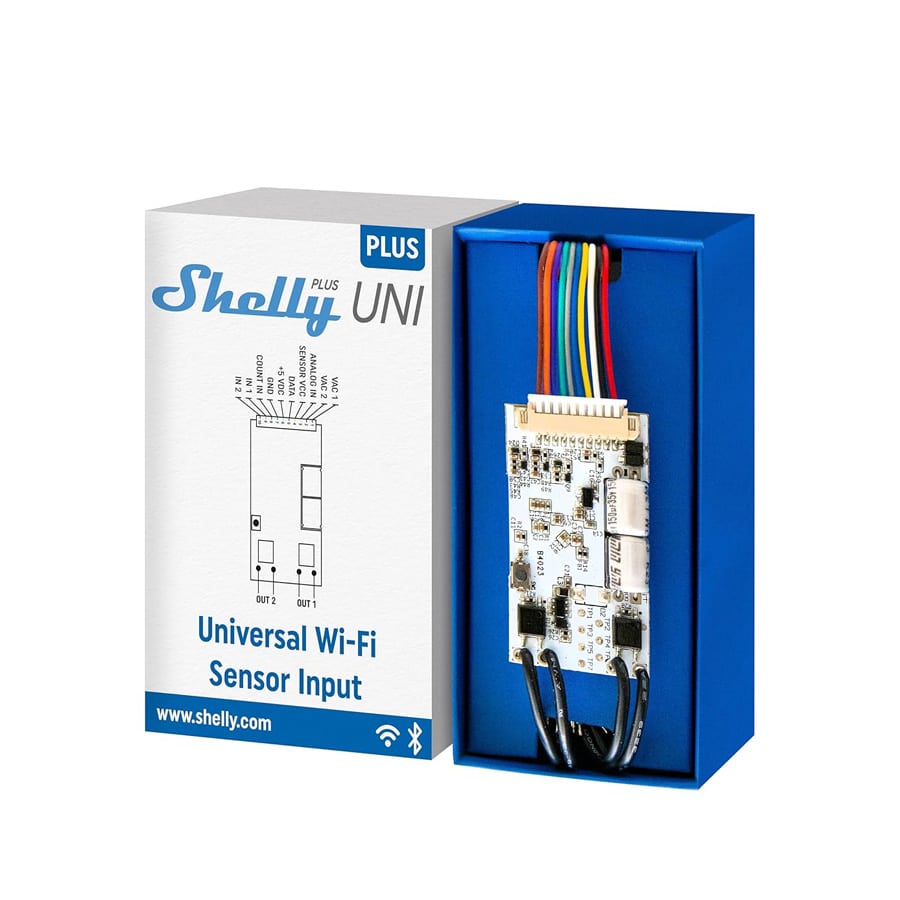 Shelly Plus Uni Wi-Fi Implant - SmartHome Trade
