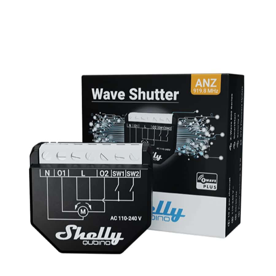 Shelly Z-Wave Shutter / Motor Controller - SmartHome Trade