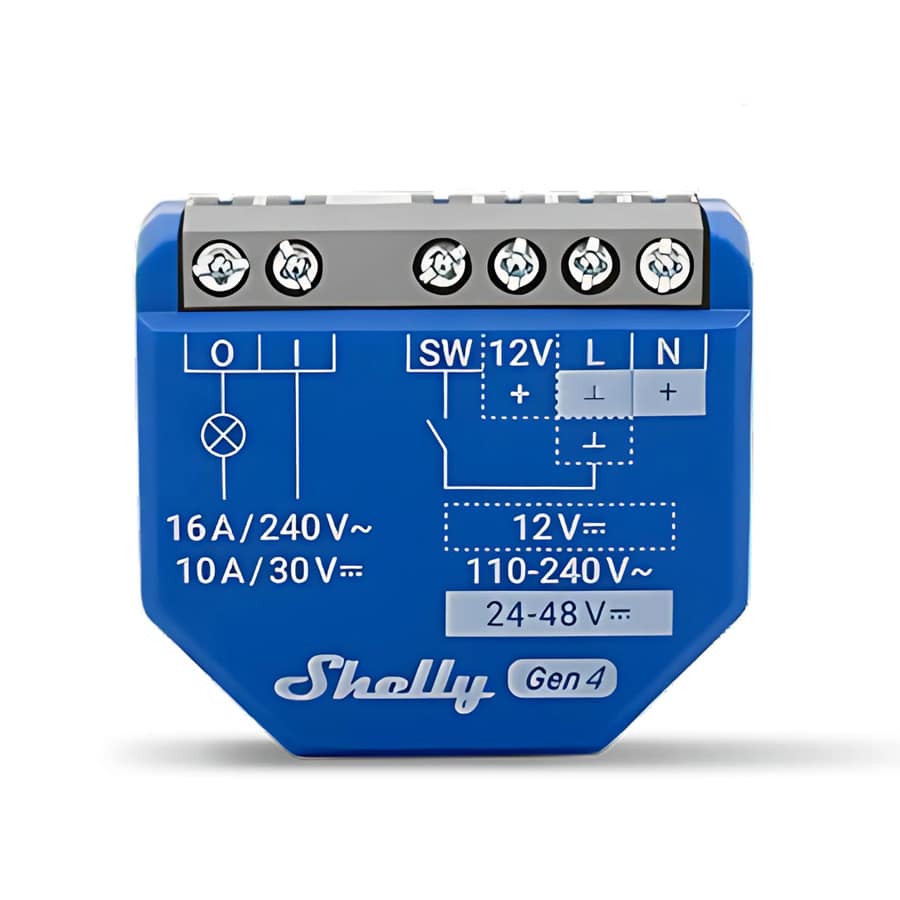 Shelly 1 Gen4 Relay Switch - SmartHome Trade