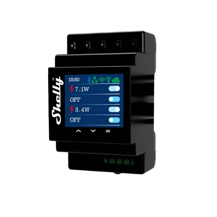 Shelly PRO 4PM Relay Switch - SmartHome Trade